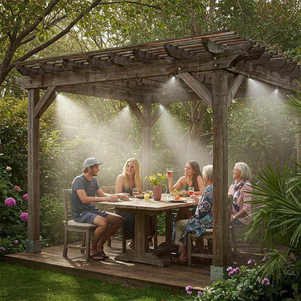 Patio Misting Systems for Year-Round Outdoor Comfort - Smart Mist USA