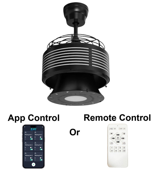 Buy Ceiling Misting Fans Online - Luxury Cooling Solutions for Patios ...