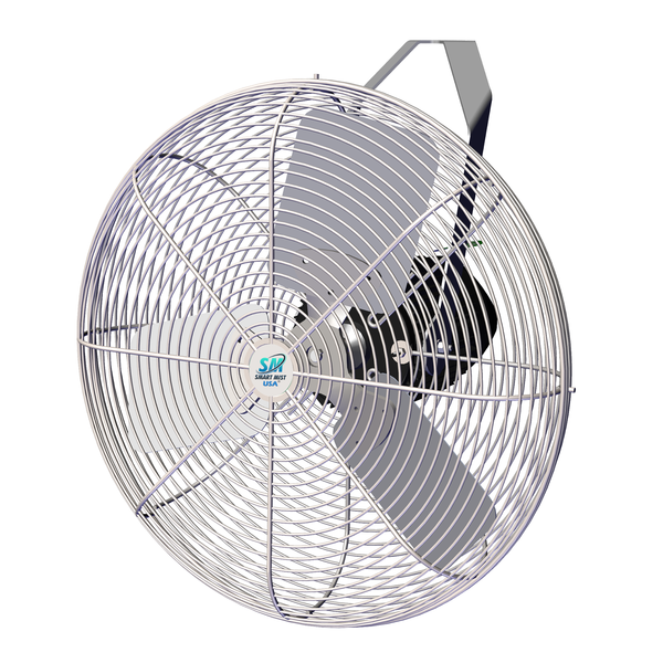 20" All Stainless Steel ( 316 Grade ) Non Oscillating Fan - Smart Mist USA